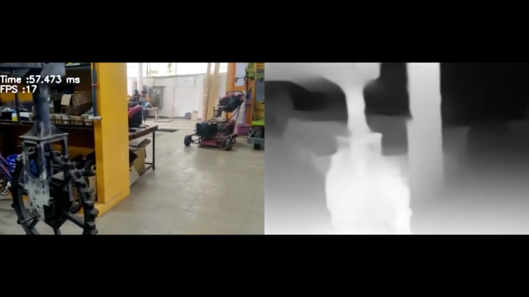 MiDaS Depth Estimation Model on Flo Edge One - Flo Mobility